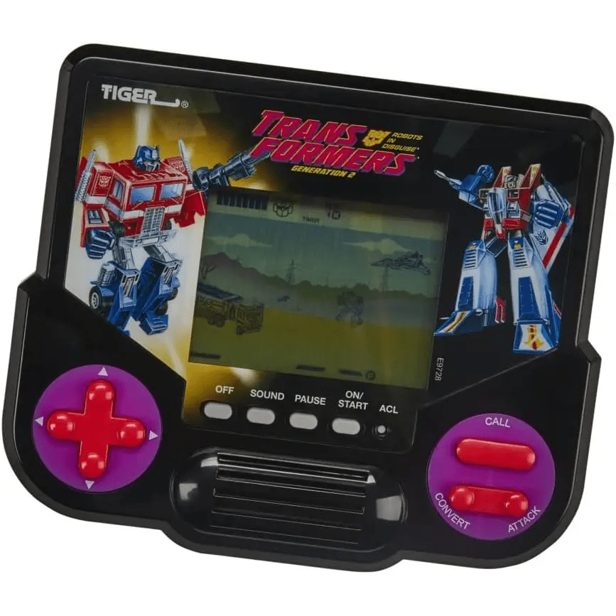 Transformers Generation 2 Console Videogame tascabile