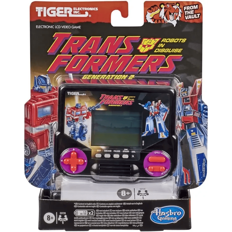 Transformers Generation 2 Console Videogame tascabile